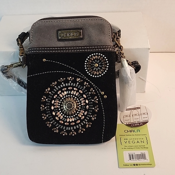 Chala | Bags | Nwt Chala Small Convertible Crossbody Bagwallet | Poshmark